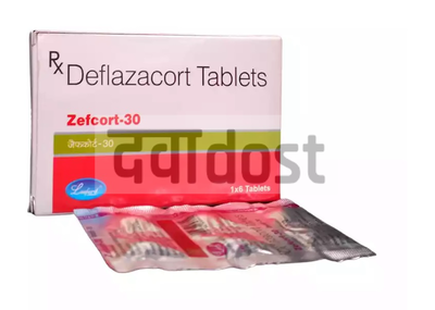 Buy Zefcort 30mg Tablet Online, View Uses, Review, Price, Composition ...