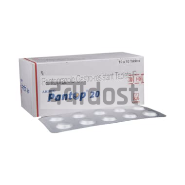 Pantop 20 Tablet Upto 10.00% Off | DawaaDost