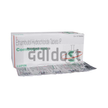 Combutol 600 Tablet Upto 9.52% Off