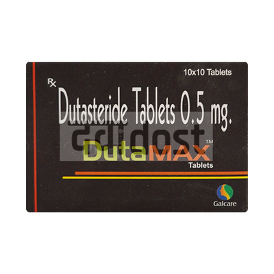 Buy Dutamax 0.5 mg Tablet 10s Online, View Uses, Review, Price ...
