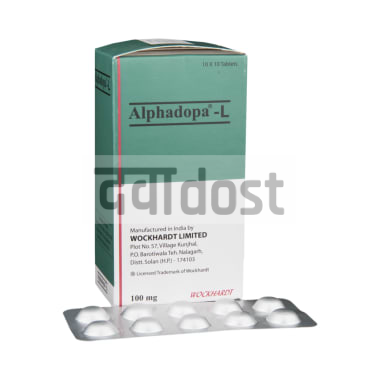 Alphadopa L 100mg Tablet 10s