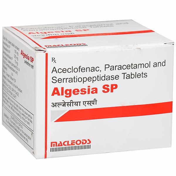 Buy ALGESIA-SP 10TAB Online, View Uses, Review, Price, Compoistion ...