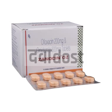 Zanocin OZ Tablet Upto 10.00% Off | DawaaDost
