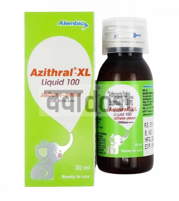 Azithral-XL 100 Liquid Upto 9.41% Off | DawaaDost