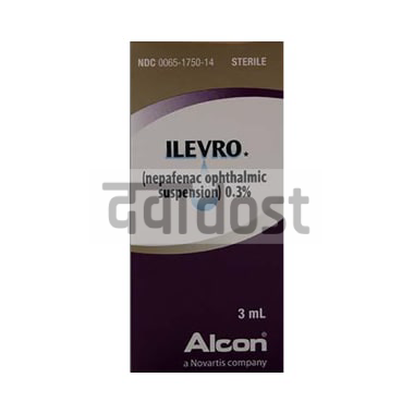 Ilevro Opthalmic Suspension Upto 10.00% Off | DawaaDost