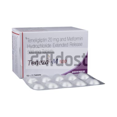 Buy Teneza-M 500 Tablet ER Online, View Uses, Review, Price ...