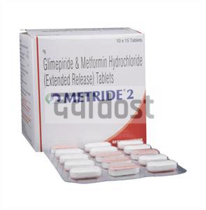 Metride 2 Tablet PR Upto 9.85% Off | DawaaDost