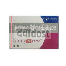 Buy Glimy M Forte Tablet PR Online, View Uses, Review, Price ...