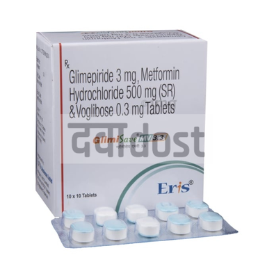 Buy Glimisave MV 3.3 F Tablet SR Online, View Uses, Review, Price ...