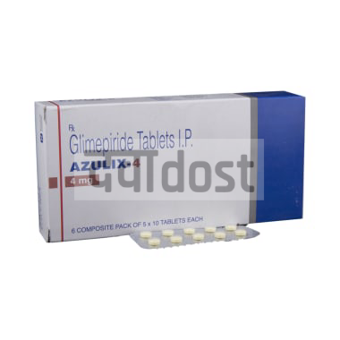 Buy Azulix 4 Tablet Online, View Uses, Review, Price, Composition ...