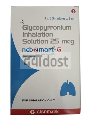 Buy Nebzmart-G 25mcg Smartules 2ml Online, View Uses, Review, Price ...