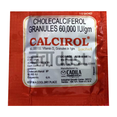 Buy Calcirol Sachet Online, View Uses, Review, Price, Composition ...