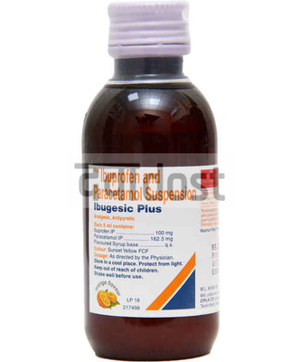 Ibugesic Plus Oral Suspension 60ml Upto 10.00% Off | DawaaDost