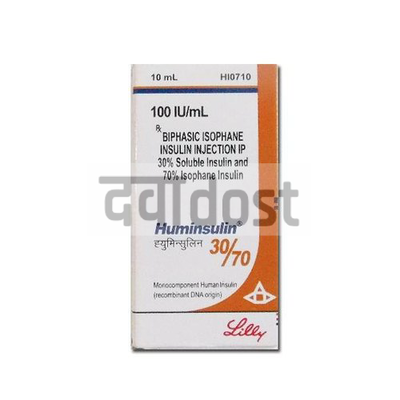 Huminsulin 30/70 Suspension For Injectio Upto 10.00% Off ml