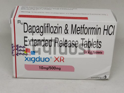Xigduo XR 10mg/500mg Tablet Upto 9.91% Off | DawaaDost