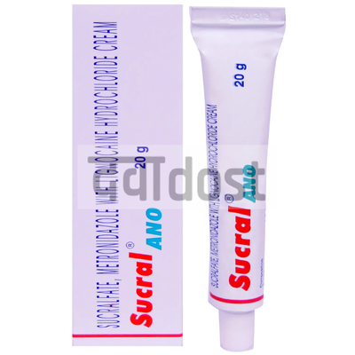 Sucral Ano Cream 20gm Upto 10.00% Off | DawaaDost