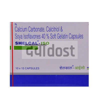 Buy Shelcal-ISO Capsule Online, View Uses, Review, Price, Composition ...