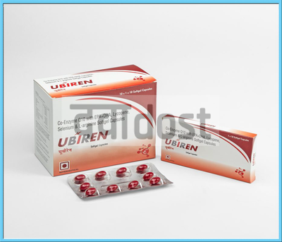 Buy Ubiren Softgel Capsule Online, View Uses, Review, Price ...