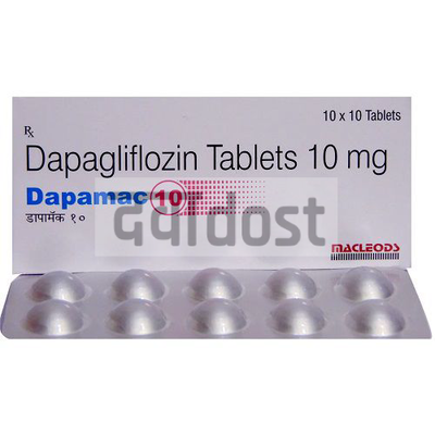 Buy Dapamac 10mg Tablet 10s Online, View Uses, Review, Price ...