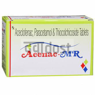 Acenac MR 8mg/100mg/500mg Tablet Upto 9.55% Off