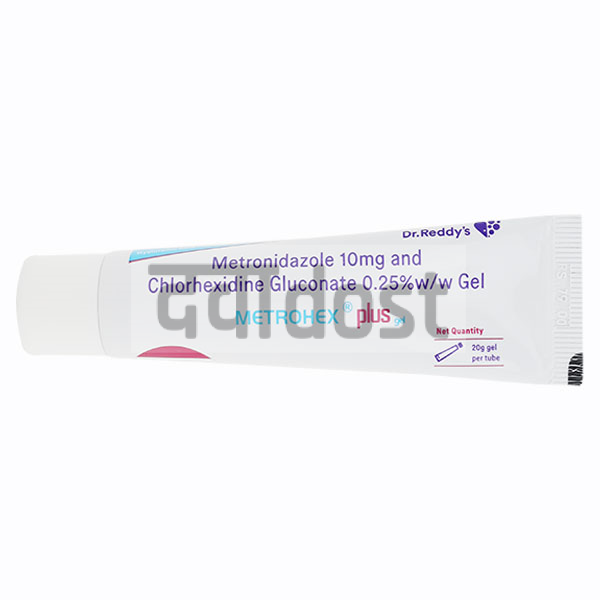 Metrohex Plus Gel 20gm Upto 9.20% Off | DawaaDost