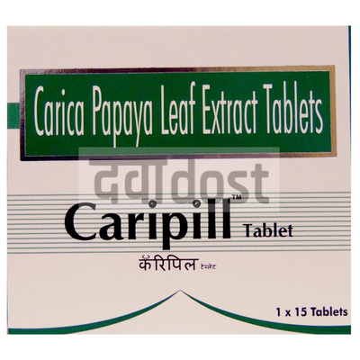 Buy Caripill 1100mg Tablet 15s Online, View Uses, Review, Price ...