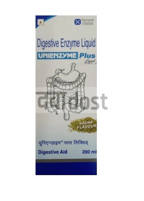 Unienzyme Plus Liquid Saunf 200ml Upto 10.00% Off | DawaaDost