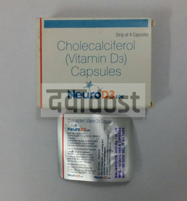 Neuro D3 60K Capsule Upto 10.00% Off | DawaaDost