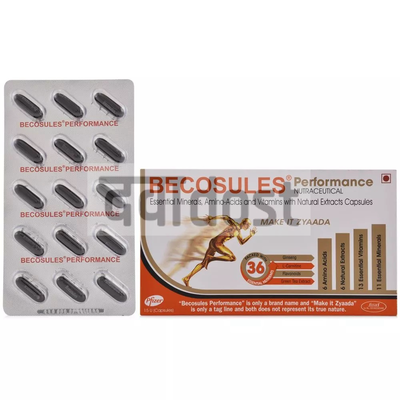 Becosules Performance Capsule Upto 10.00% Off | DawaaDost
