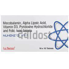 Buy Nuhenz-D Tablet 10s Online, View Uses, Review, Price, Composition ...
