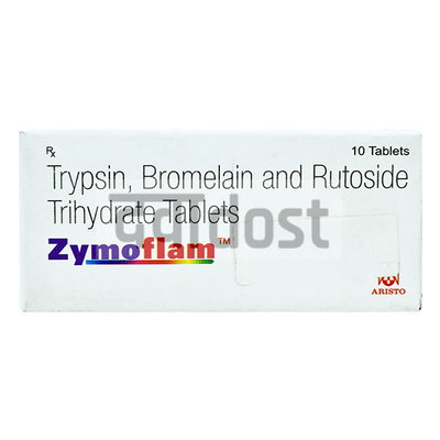 Zymoflam 90mg/48mg Tablet 10s Upto 10.00% Off | DawaaDost
