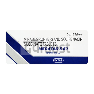 Buy Megatas S 50 Tablet ER 10s Online, View Uses, Review, Price ...