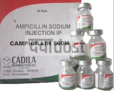 Campicillin 500Mg Injection 1s Upto 8.00% Off | DawaaDost