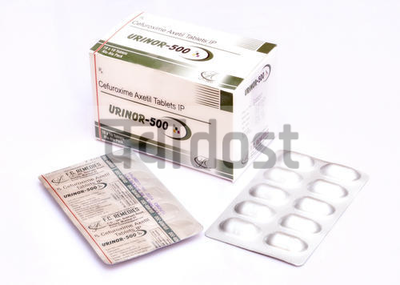 Urinor-500 tablet 10s Upto 7.97% Off | DawaaDost