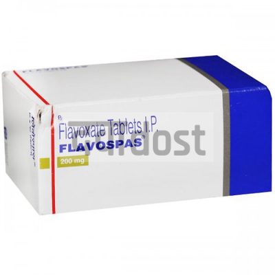 Buy Flavospas 200mg Tablet 10s Online, View Uses, Review, Price ...