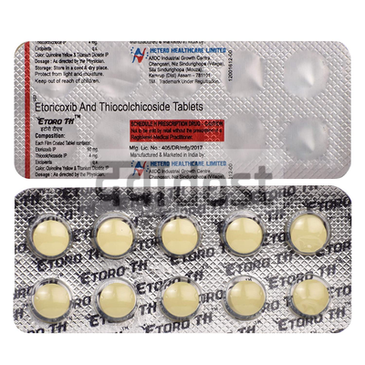 Etorin TH Tablet 10s Upto 10.00% Off | DawaaDost