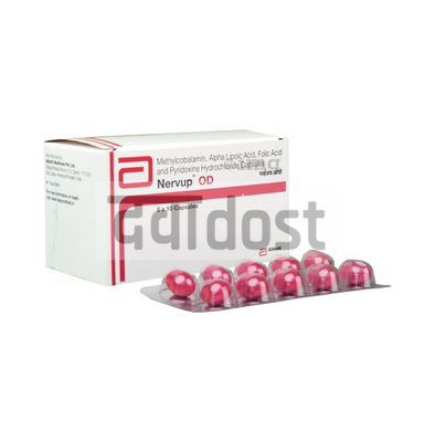 Buy Nervup OD Capsule 15s Online, View Uses, Review, Price, Composition ...