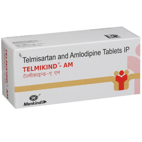 Buy TELMIKIND-AM 80MG 10TAB Online, View Uses, Review, Price ...