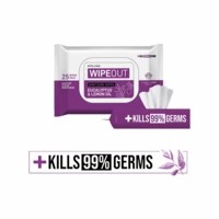 Buy Wipeout Sanitizing Wipes - 25 Wipes Online, View Uses, Review ...