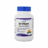 Buy Healthvit D-vitan D3 10000 Iu Multivitamin Tablets Bottle Of 60 ...