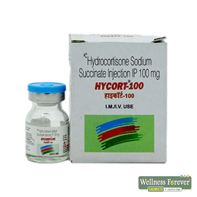 Buy HYCORT 100MG INJ VIAL Online, View Uses, Review, Price, Composition ...