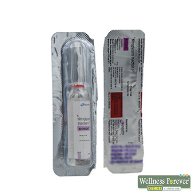 Buy NITROCIN 25MG INJ 5ML AMP Online, View Uses, Review, Price ...