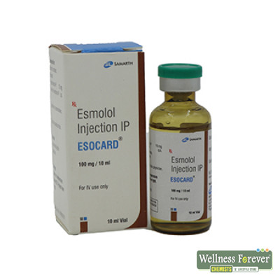 Buy ESOCARD 100MG INJ 10ML VIAL Online, View Uses, Review, Price ...