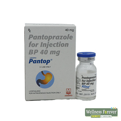 Buy PANTOP 40MG INJ VIAL Online, View Uses, Review, Price, Composition ...
