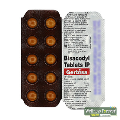 Buy GERBISA 5MG 10TAB Online, View Uses, Review, Price, Composition ...