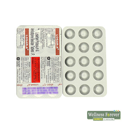 Buy LOSAR-A 15TAB Online, View Uses, Review, Price, Composition ...