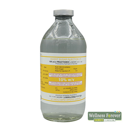 Buy FRUCTODEX 10% WATER INJ 500ML Online, View Uses, Review, Price ...