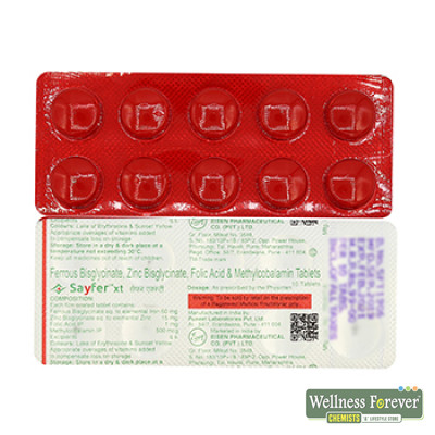 SAYFER-XT 10TAB Upto 20.00% Off | Wellness Forever