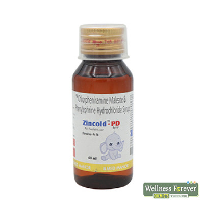 Buy ZINCOLD-PD SYP 60ML Online, View Uses, Review, Price, Composition ...