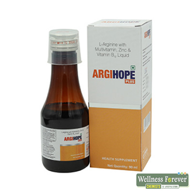 Buy ARGIHOPE-PLUS SYP 90ML Online, View Uses, Review, Price ...